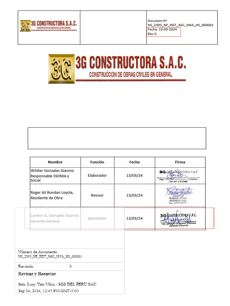NS - 2395 - NF - RDT - 3GC - NNA - HS - 000001 Reglamento I | PDF