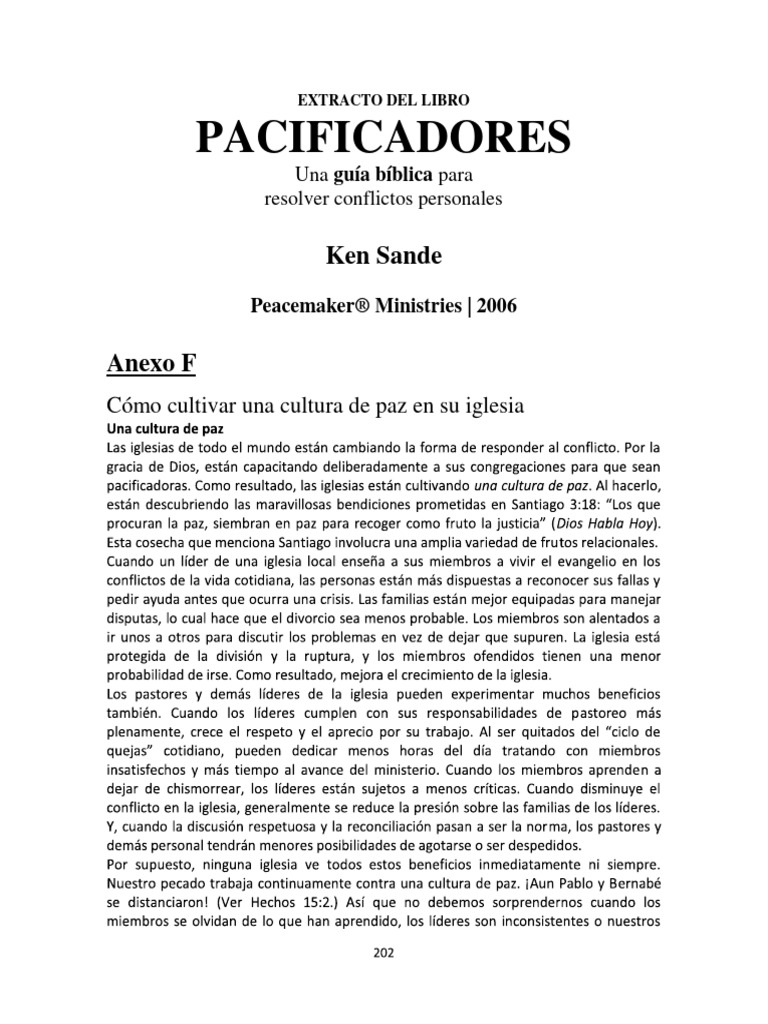 Pacificadores | PDF
