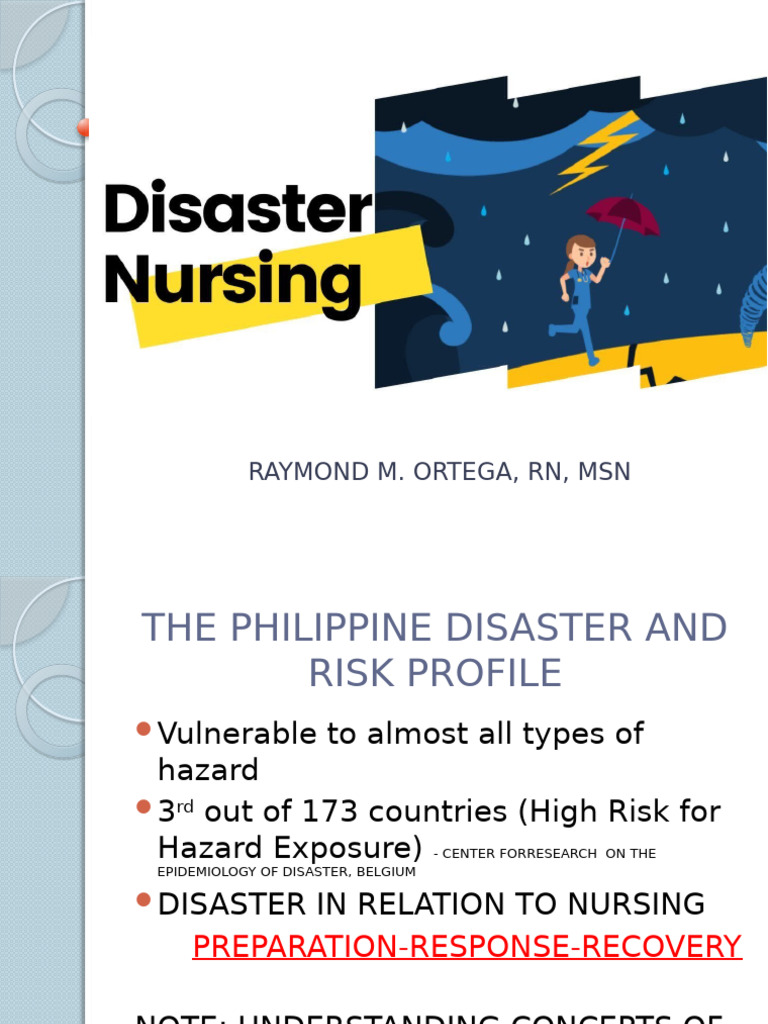 Concepts and Types of Disaster Final | PDF