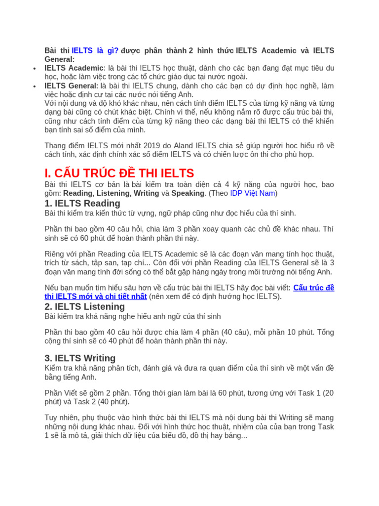 Gioi Thieu Ielts | PDF