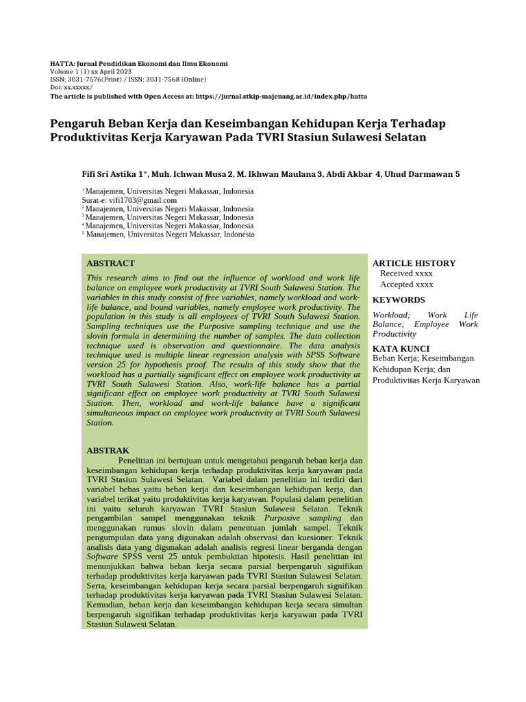 Jurnal Terbaru Fifi | PDF