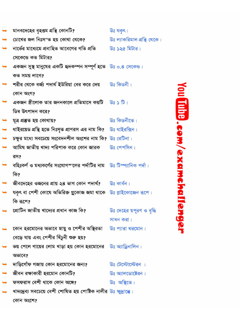 General Science MCQ For Any Competitive Exam | PDF