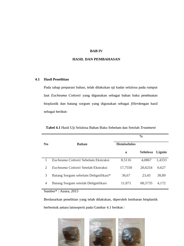 Bab Iv Hasil Dan Pembahasan | PDF