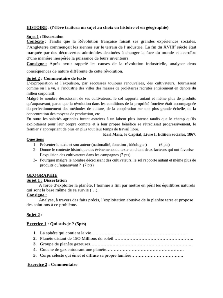 Compo 3eme 2024 | PDF