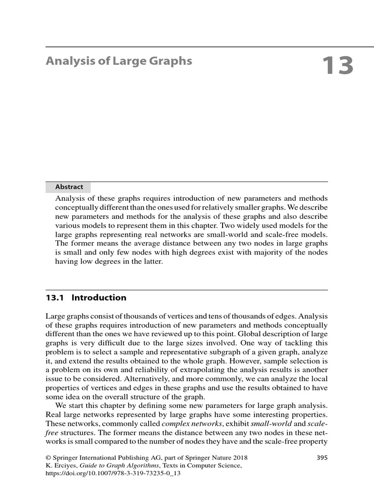 Analysis of Graphs | PDF