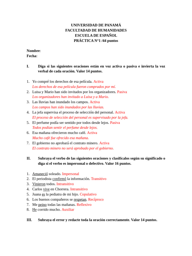 Práctica 1 - Resuelta | PDF