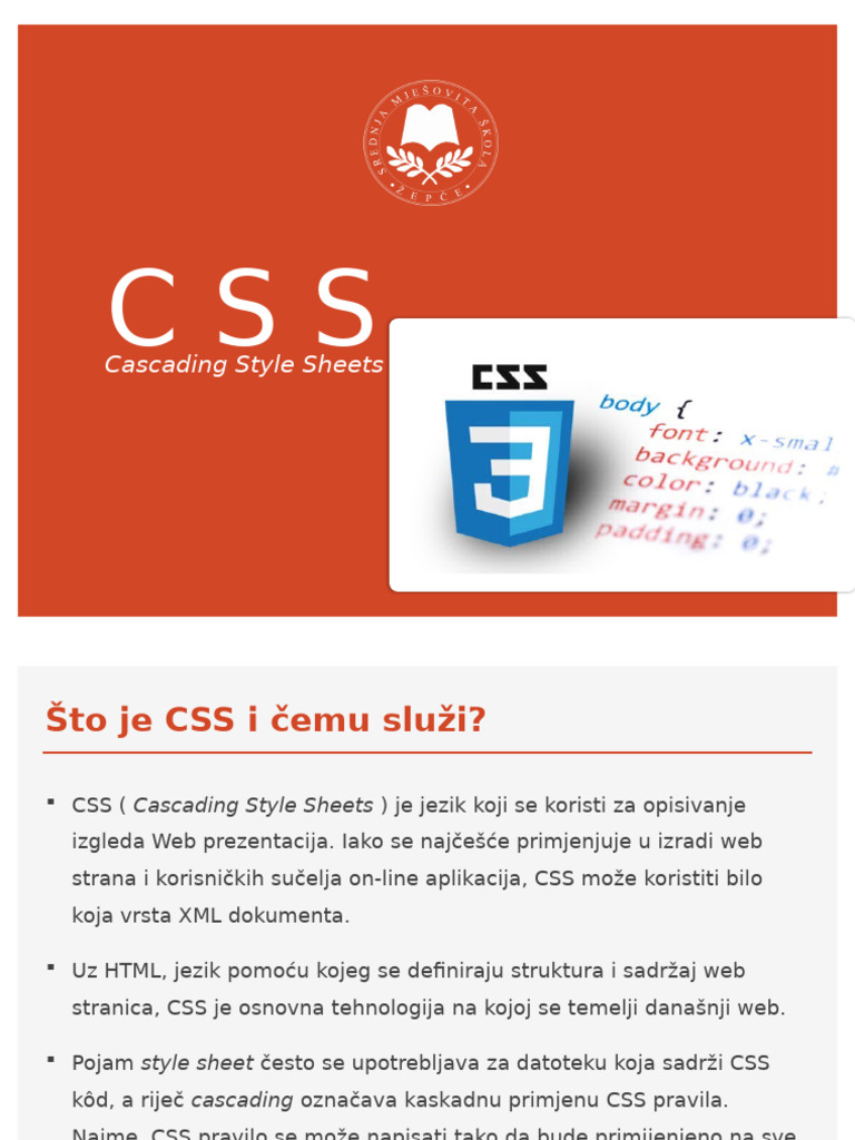 css3 Osnove | PDF