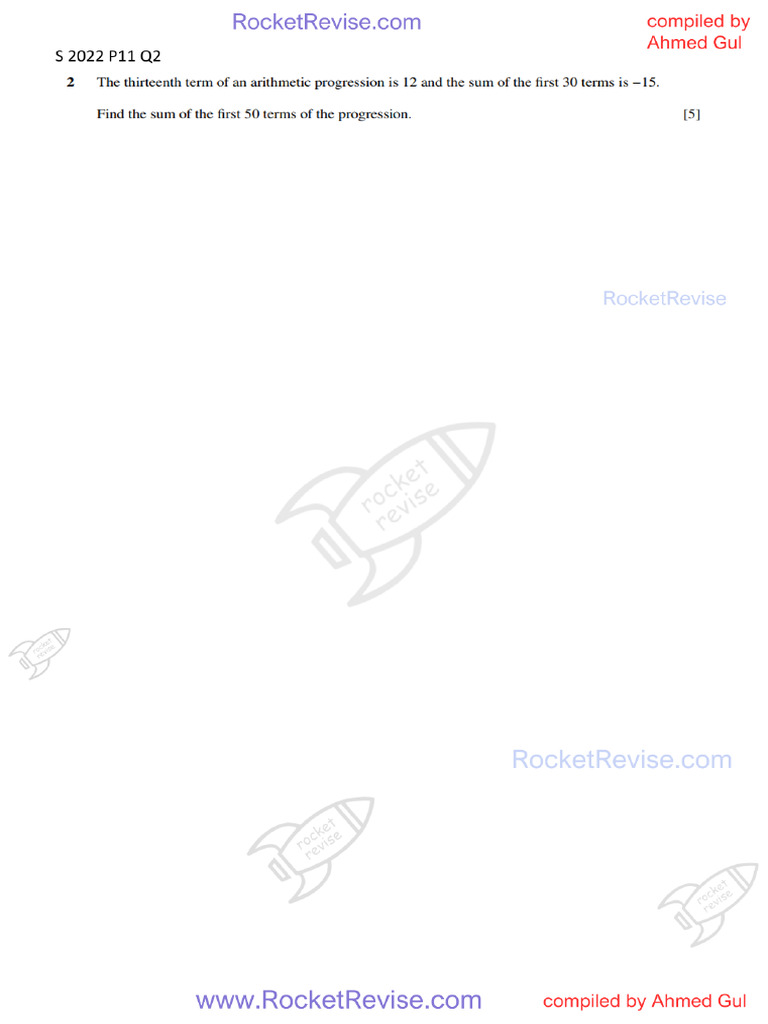 Sequences New QP | PDF