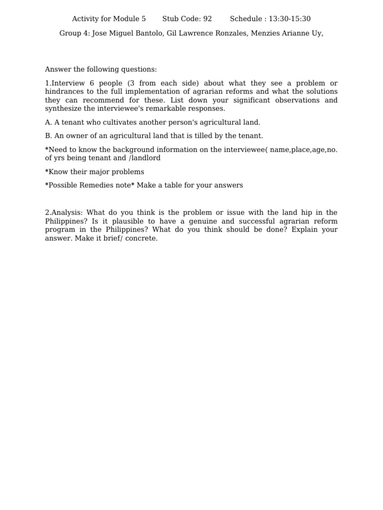 Module 5 | PDF