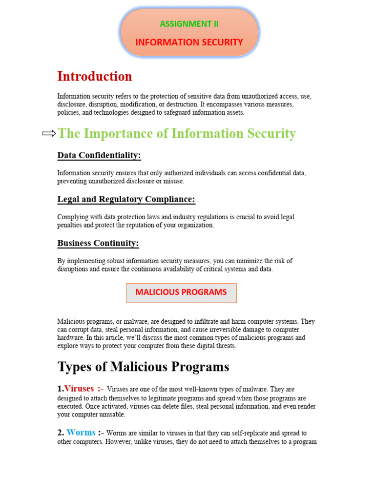 Information Security | PDF