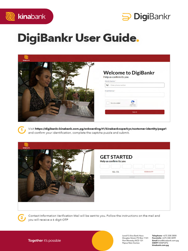 DigiBankr User Guide A4 Compressed | PDF