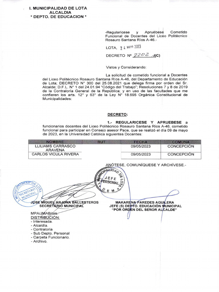 Decreto 2202C 2023 Opt | PDF