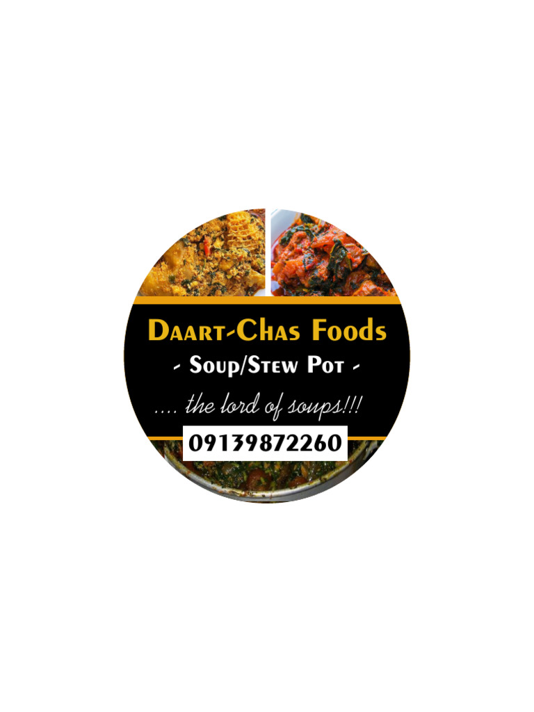 Daart-Chas Soup Sticker Design | PDF
