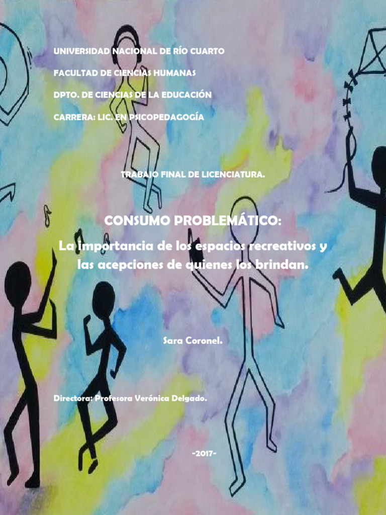 Sara Coronel - Consumos Problemático | PDF | La dependencia de ...