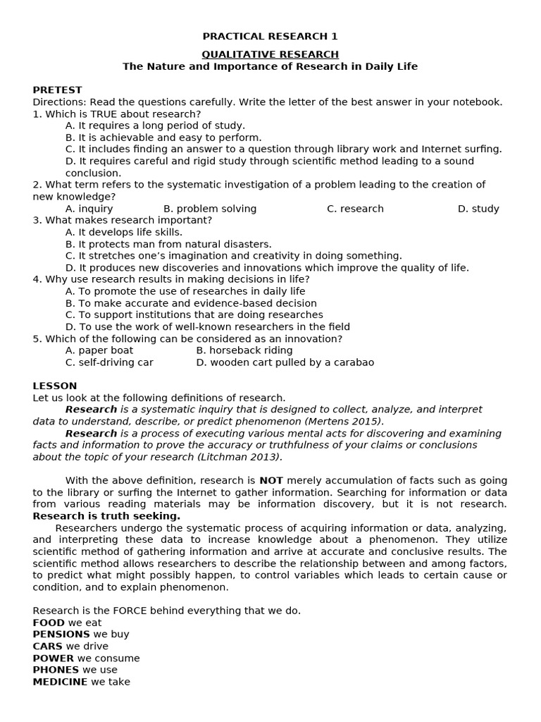 pr 1 lesson 1- | PDF