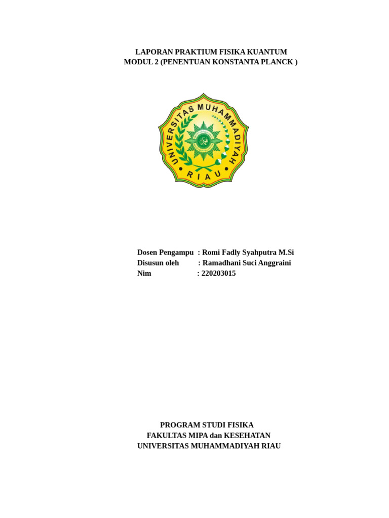 LAPORAN PRAKTIKUM MODUL 2 (Anggi) | PDF LAPORAN PRAKTIKUM MODUL 2 (Anggi) | PDF