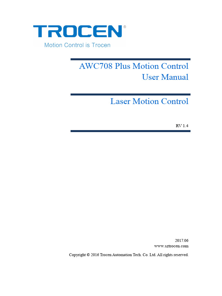 AWC 708CPlus User Manual | PDF