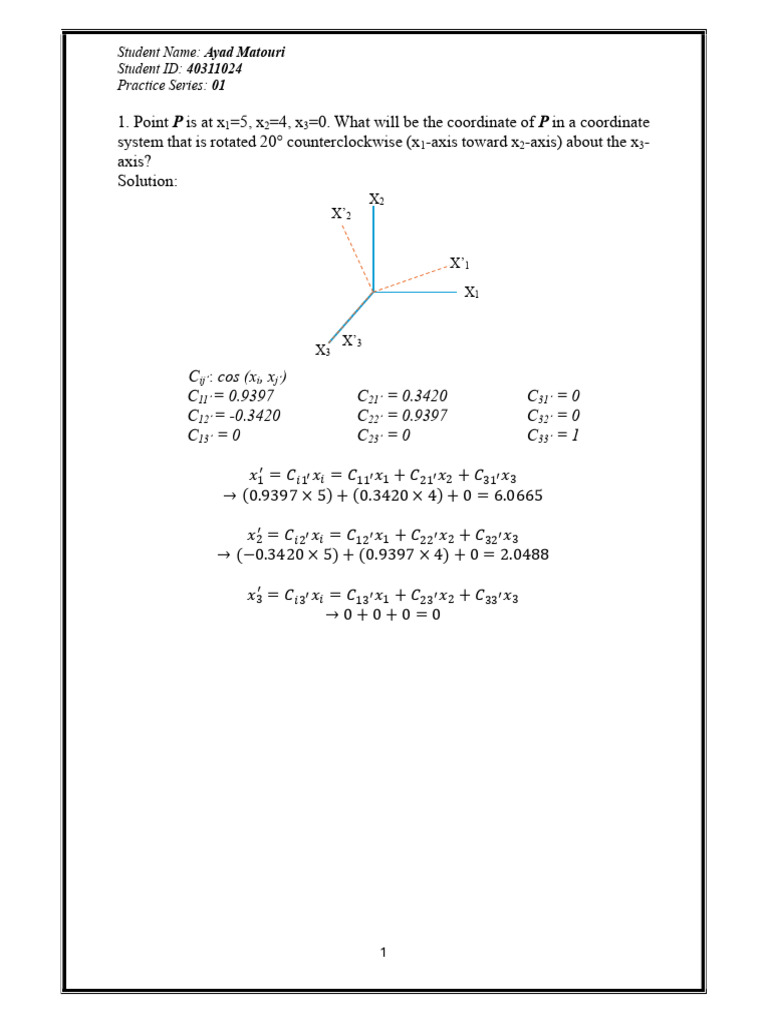 Ayad Matouri (40311024) - HW01 | PDF