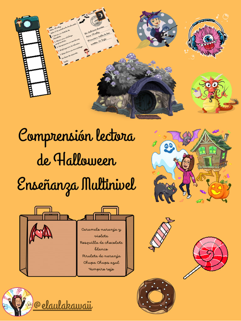 Comprensión Lectora Halloween | PDF