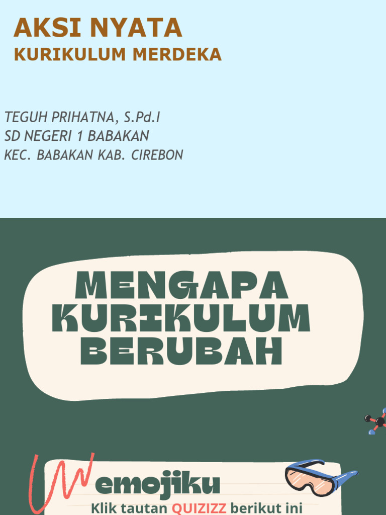 AKSI NYATA KURIKULUM MERDEKA_TEGUH P | PDF