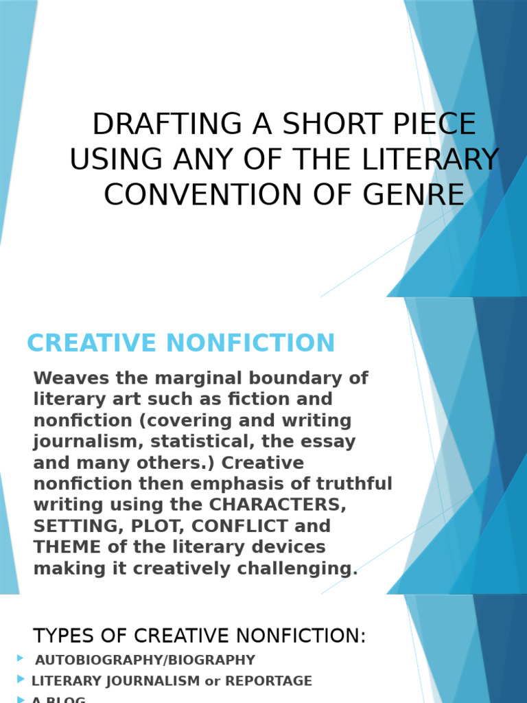 Creative Nonfiction | PDF