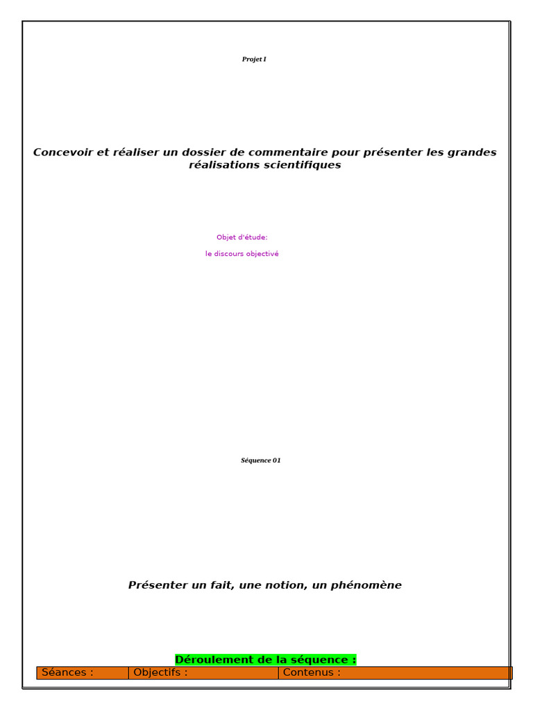 2as Projet 1 | PDF