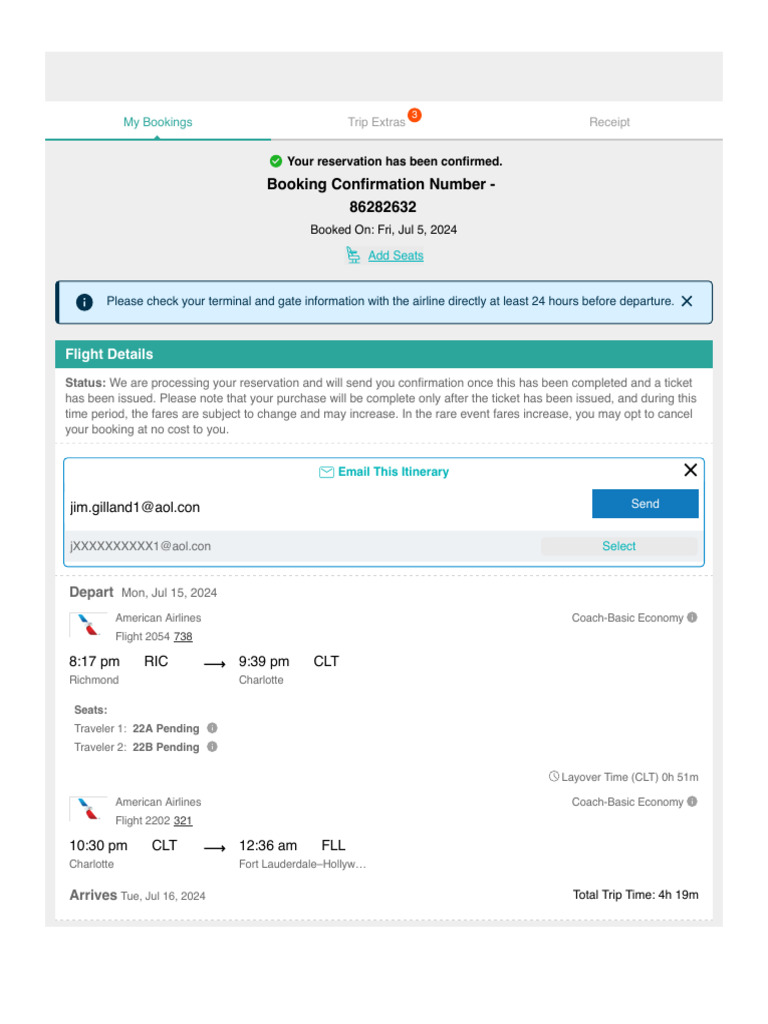 InsanelyCheapFlights - Booking Confirmation | PDF