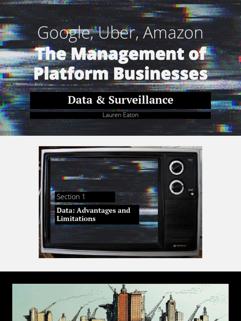 6 - Slides - Data & Surveillance | PDF