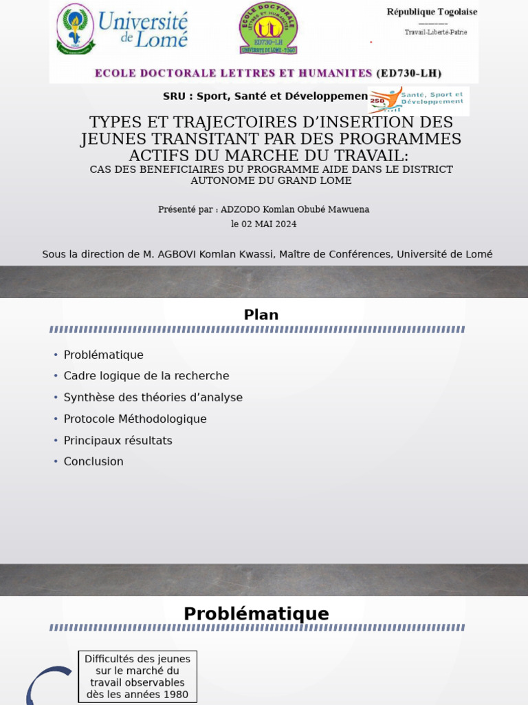 Presentation Soutenance These Mai 2024 | PDF