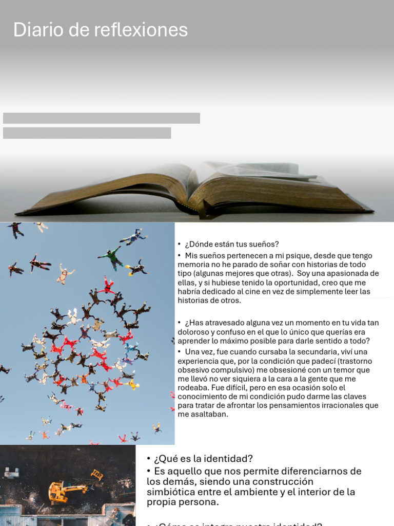Diario de Reflexiones | PDF