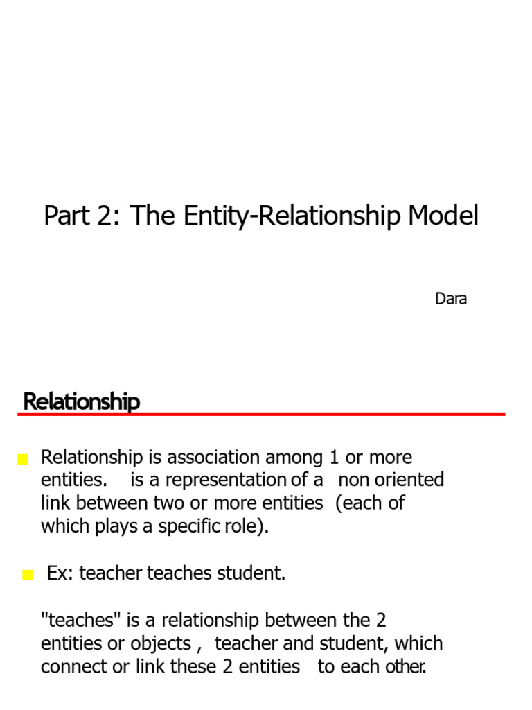 02_Entity_Relationship | PDF