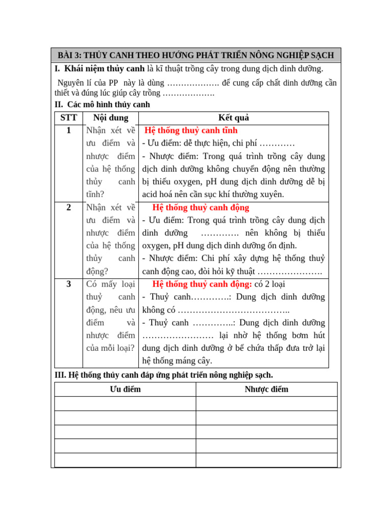 Voghibai - SCĐ - SH11 - Bai 3 | PDF