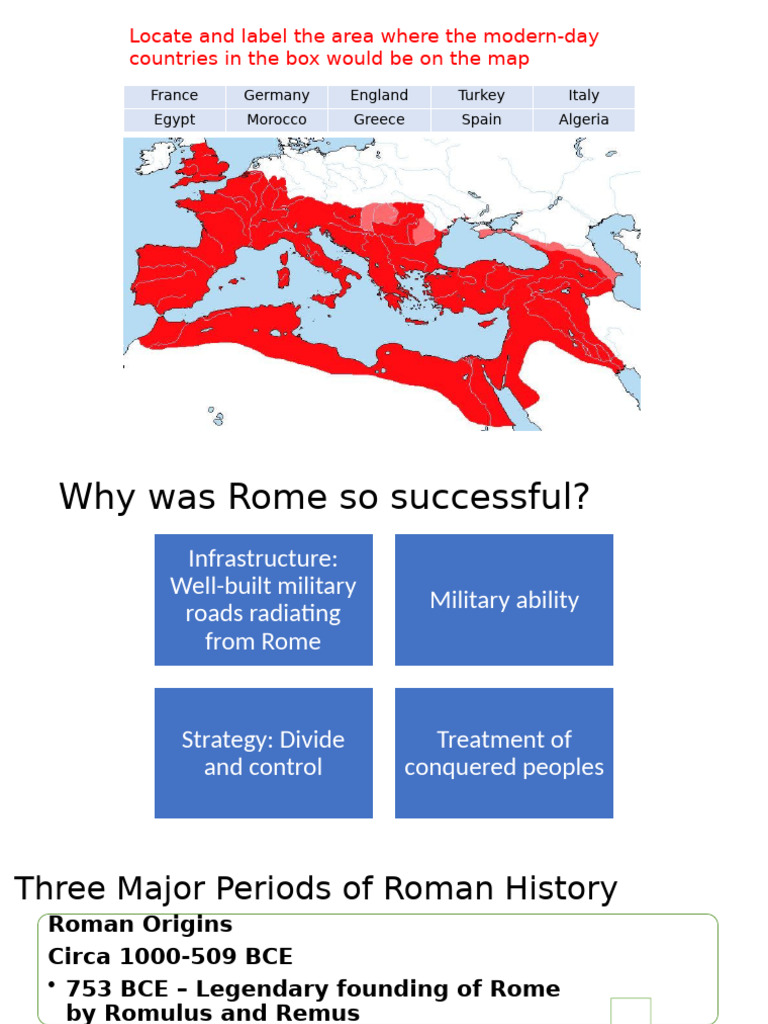 Lesson 1 Fall of The Roman Empire | PDF