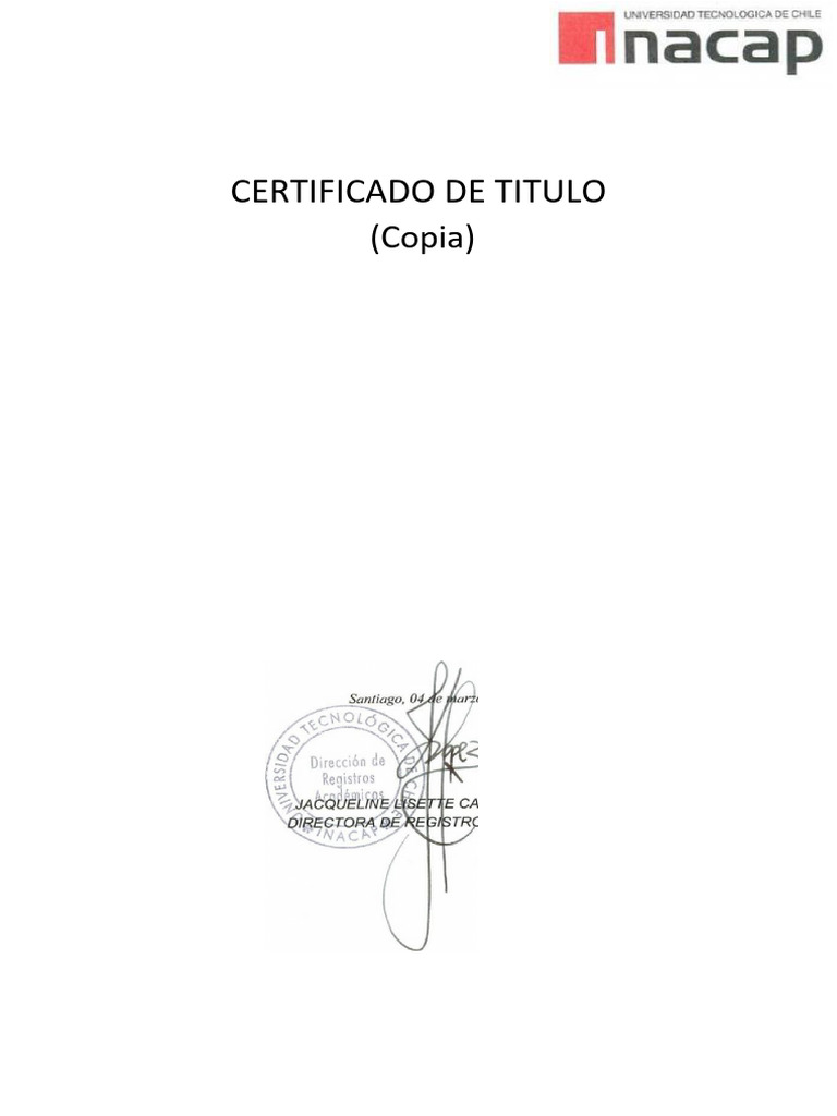 Certi Dica Do 1 | PDF