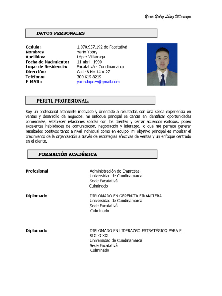 HD Yarin Lopez 2024 | PDF