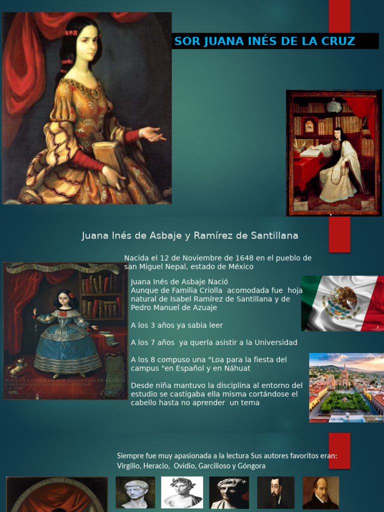 Sor Juana Inés de La Cruz Rosmery | PDF