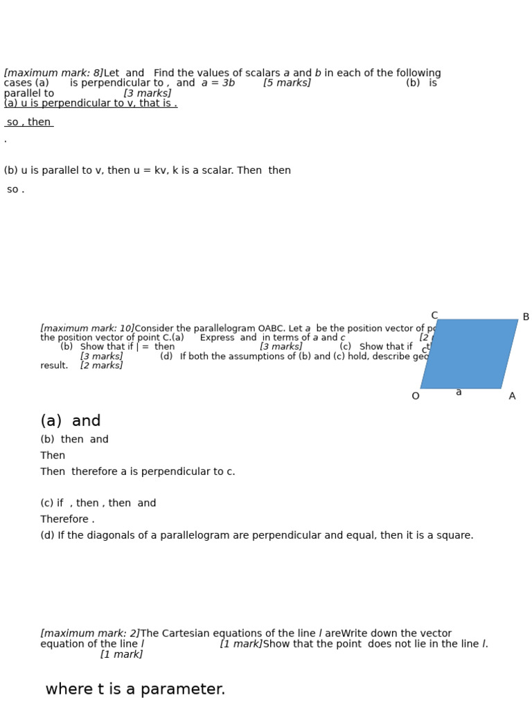Correction of Vector Exercise 1.Pptx 3 | PDF