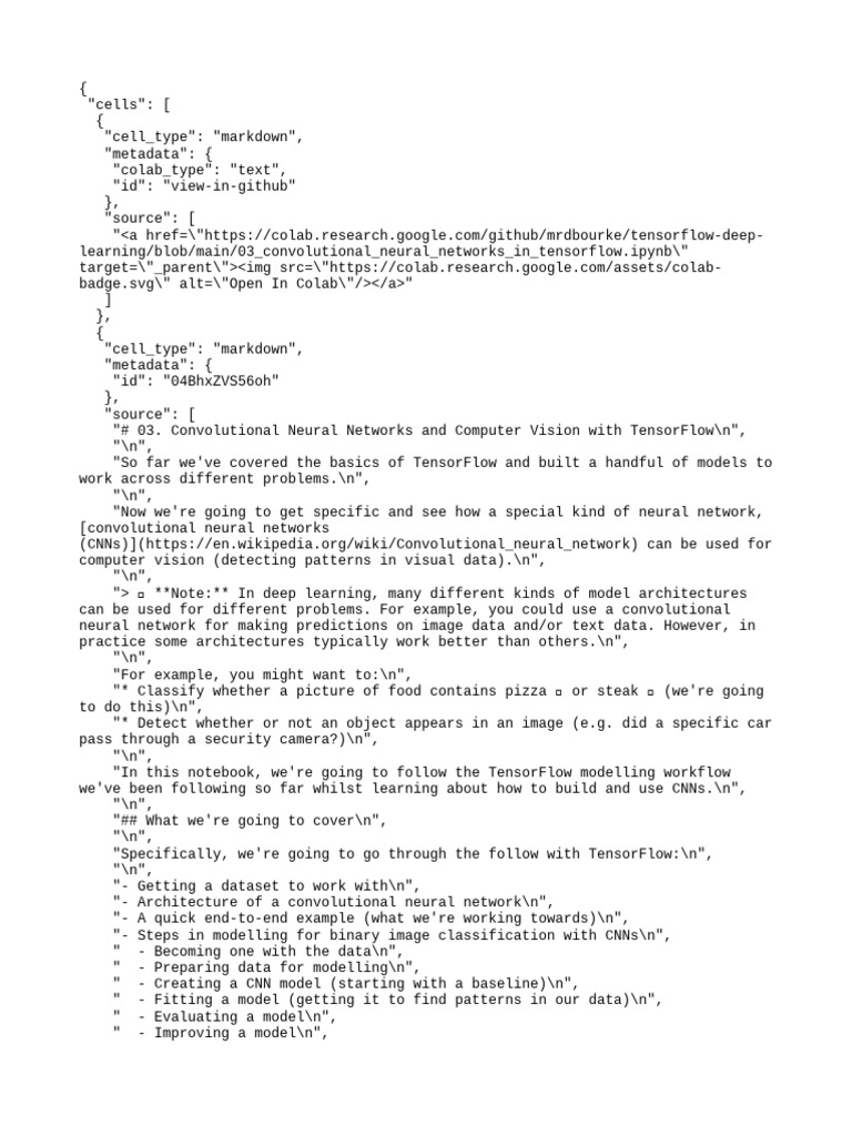03 Convolutional Neural Networks in Tensorflow - Ipynb | PDF