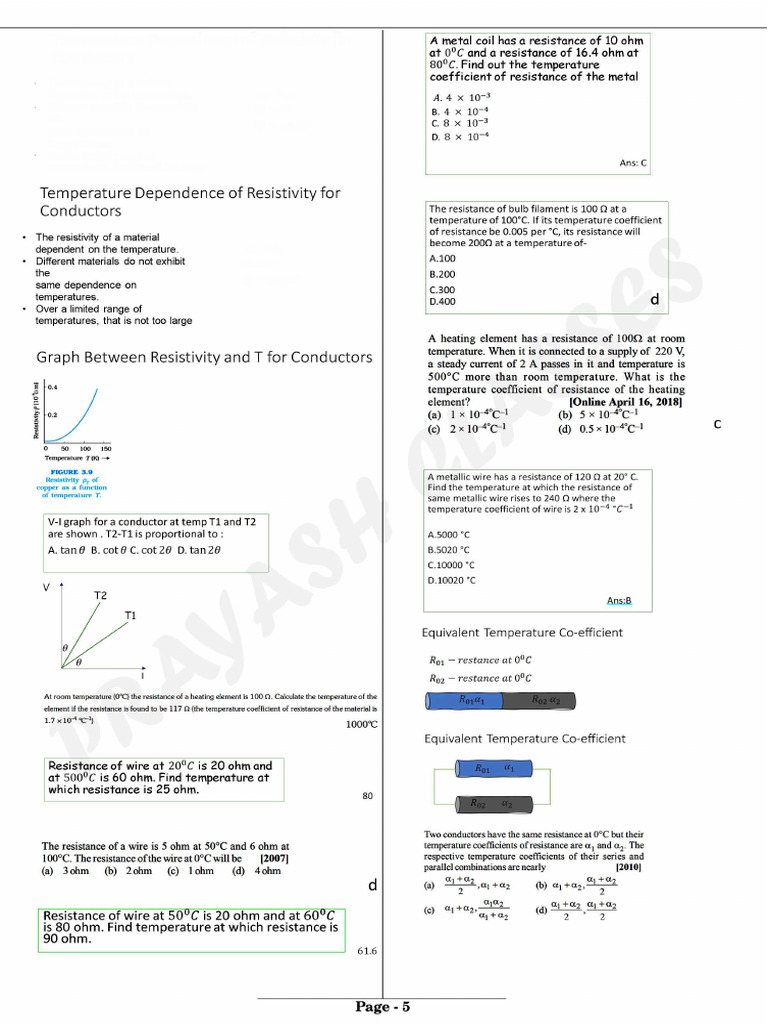 11-Lec-2-Ohm's Law | PDF