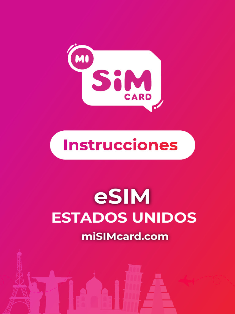 USA Instruciones eSIM MiSIMcard | PDF