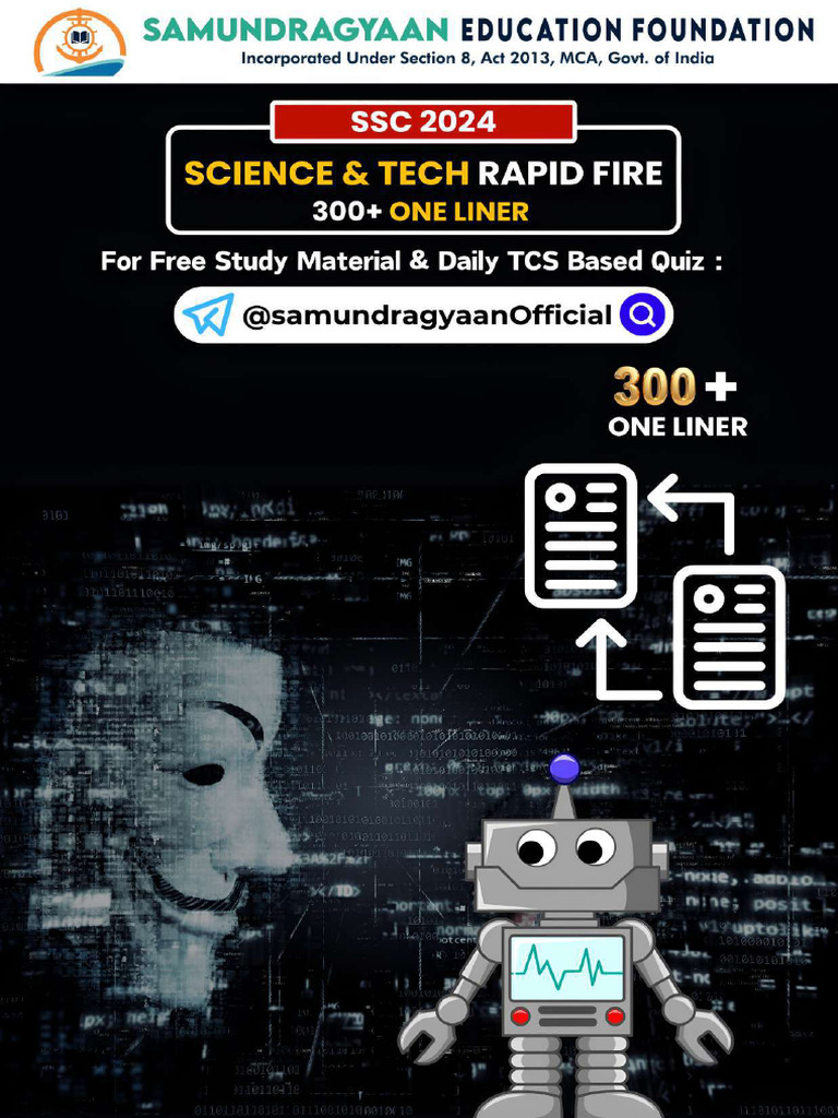 Science & Tech Rapid Fire 300+ (E) | PDF