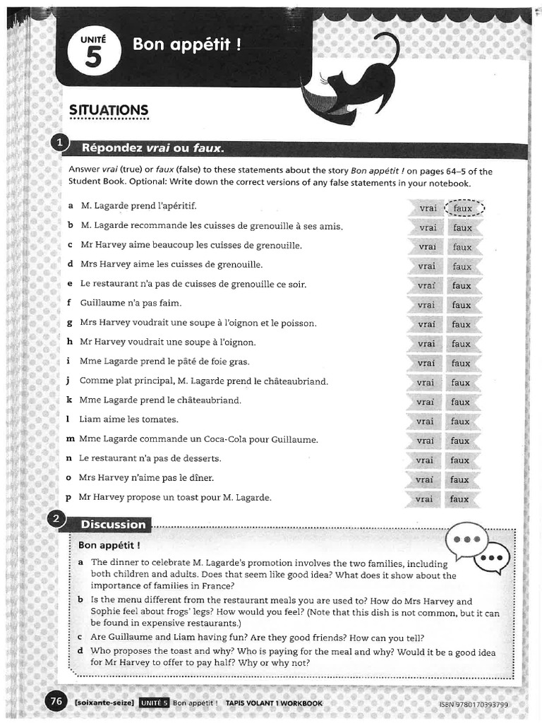 Unit 5 workbook | PDF