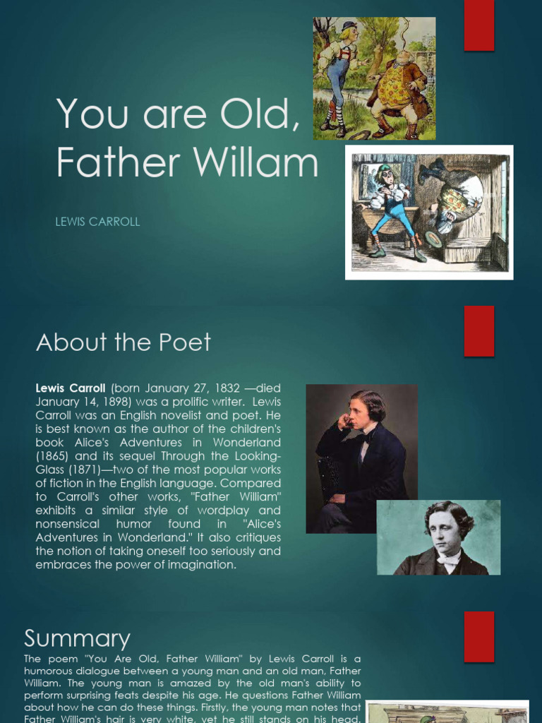 You Are Old, Father William 2024_compressed | PDF