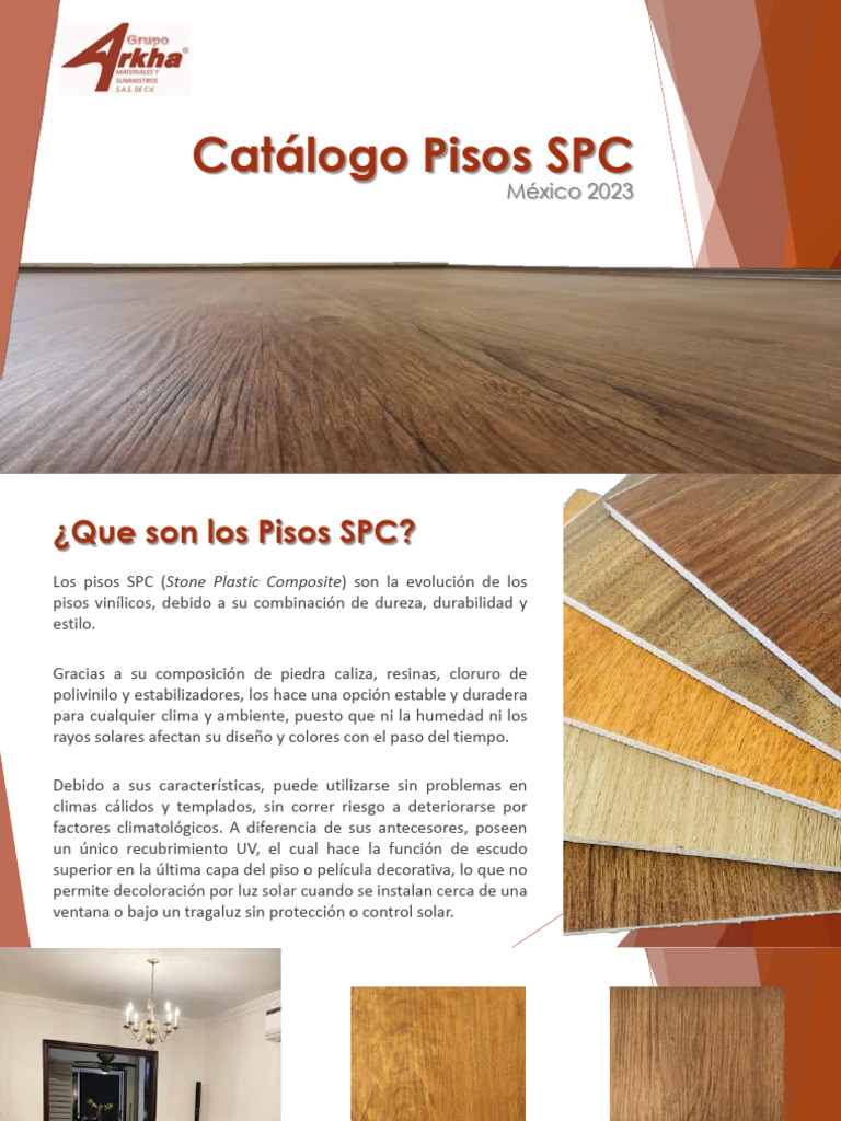 Arkha Catálogo Pisos SPC 2023 | PDF