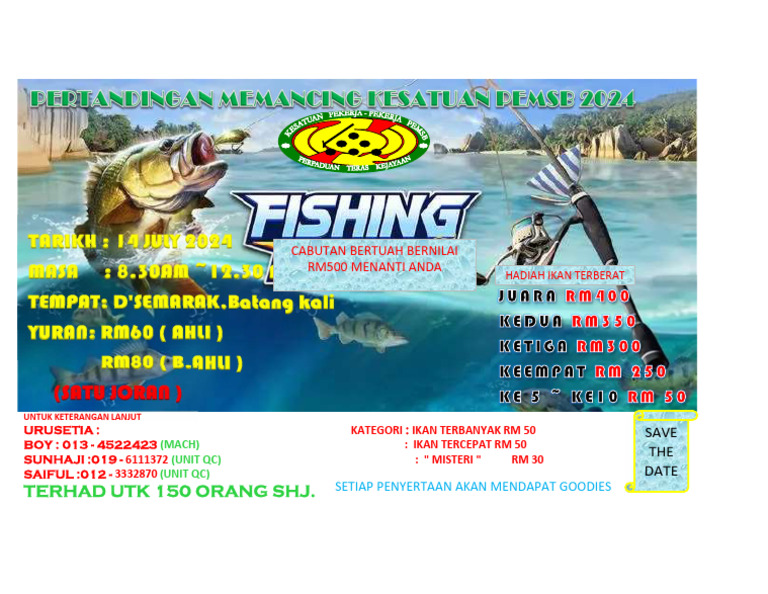 Poster Memancing 2024 | PDF