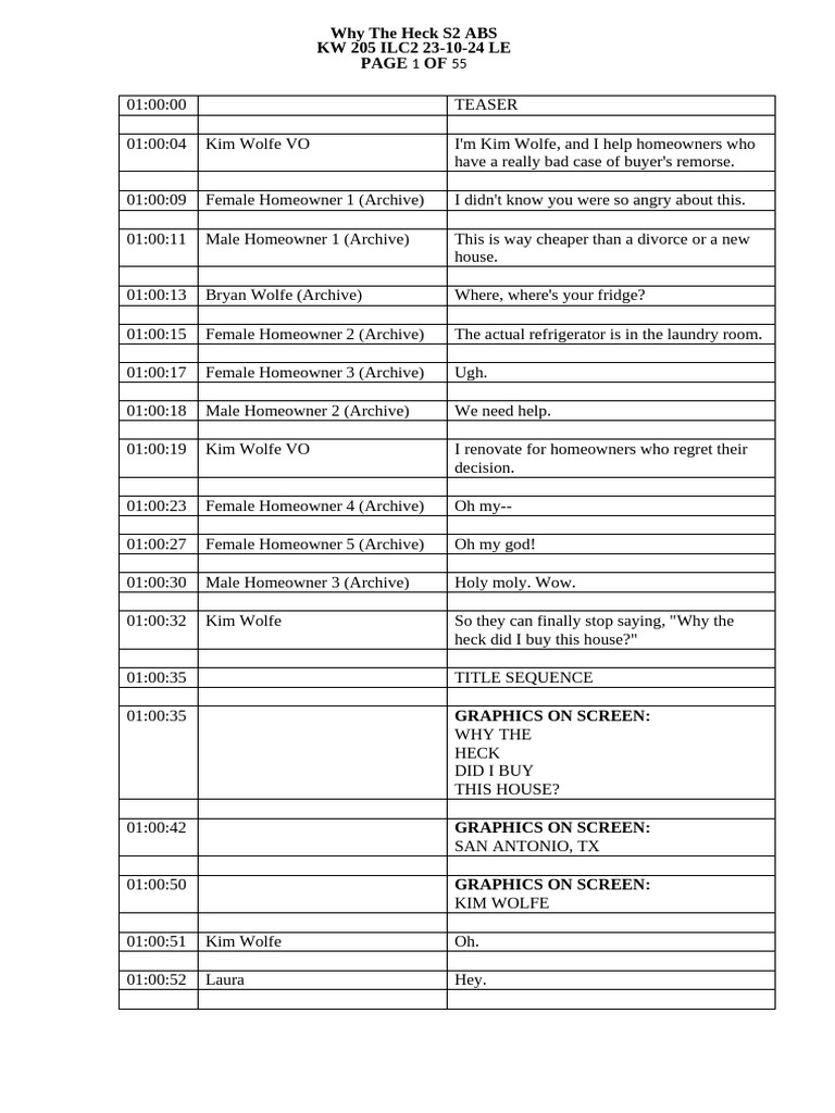 CLXS205H - ABS Script and Snaps Script - 2024 - 01 - 03 - 05 - 04 - 12 ...