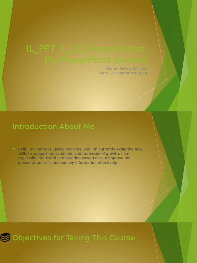 IL PPT 1 JCL Presentation | PDF