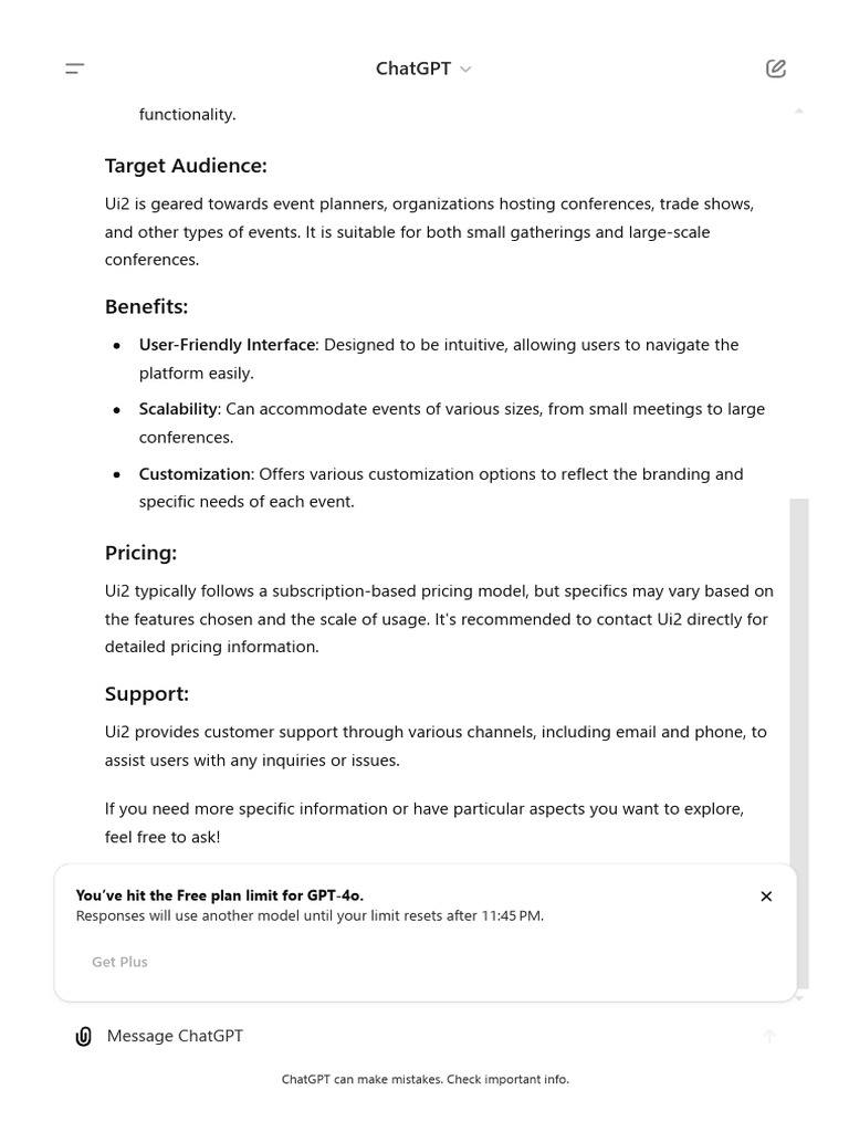 Ui2 Event Management Overview | PDF
