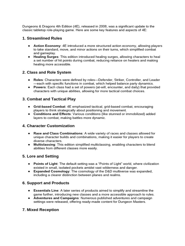 DND 4e | PDF