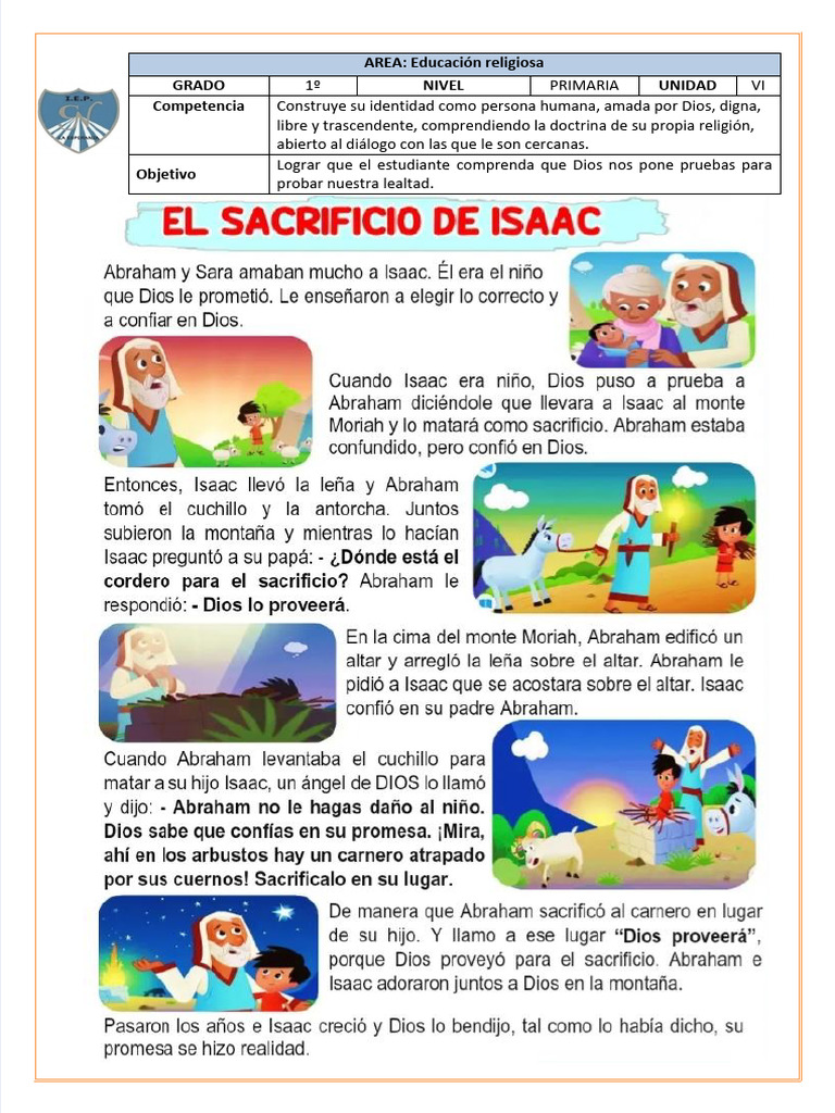El Nacimiento de Isaac | PDF